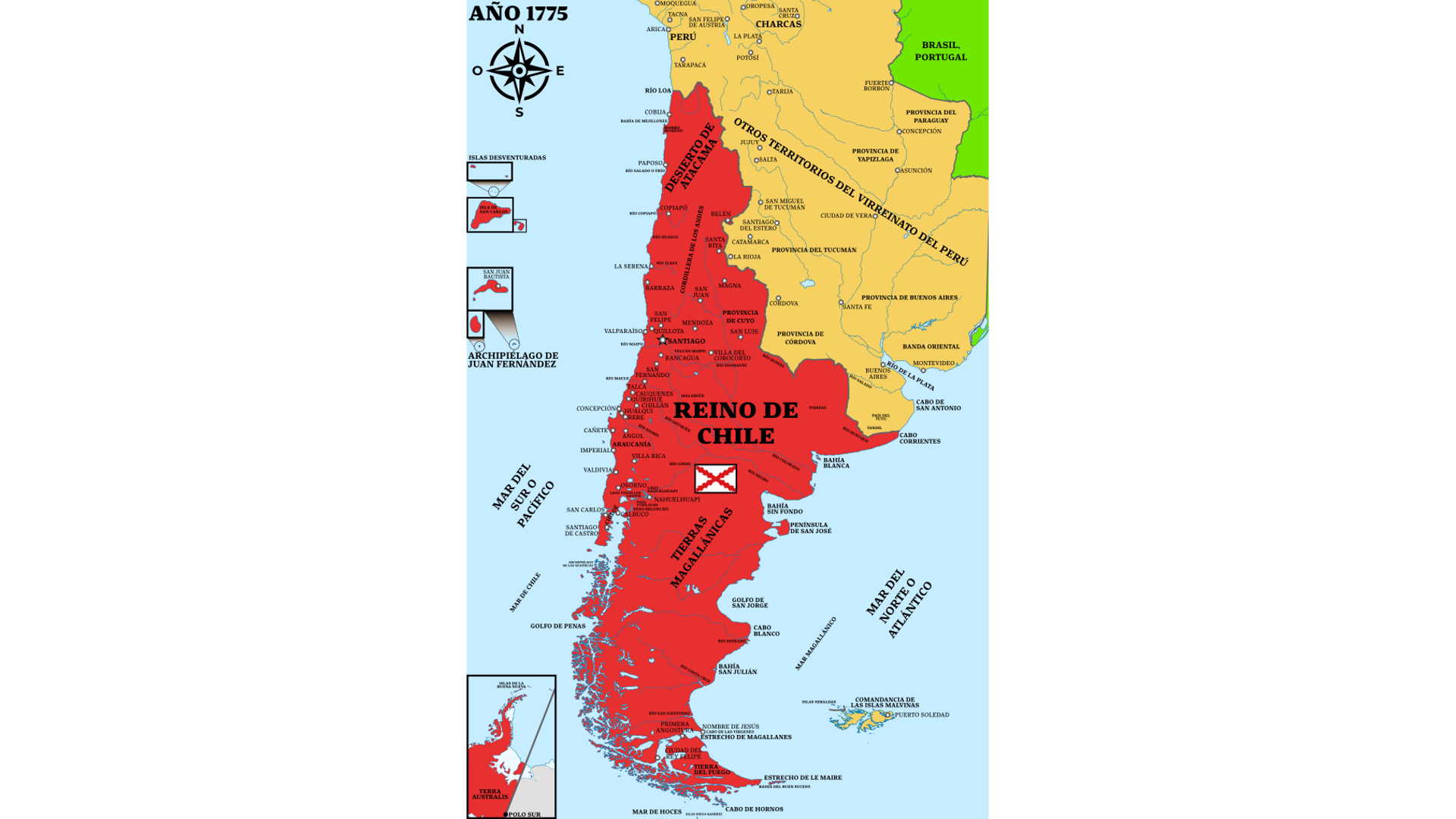 El origen del título de "Reino de Chile" durante la época hispánica ...